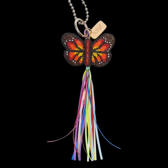 Accessories | Nwt New Consuela Monty Charm Butterfly Fob Keychains ...